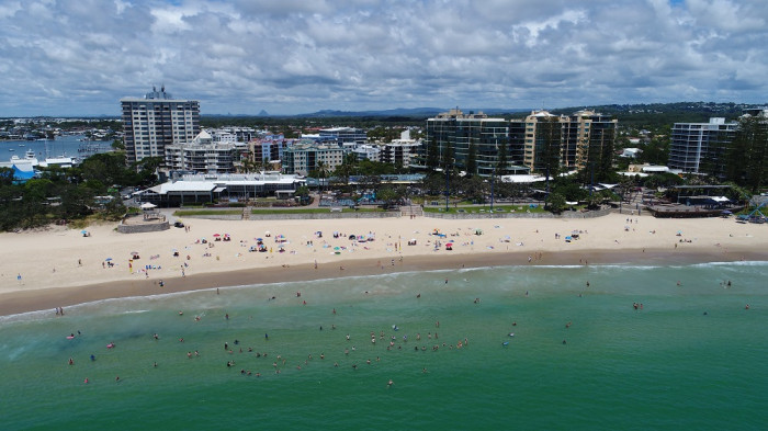 Mooloolaba- Main - Beach in Mooloolaba Sunshine Coast QLD - SLS Beachsafe